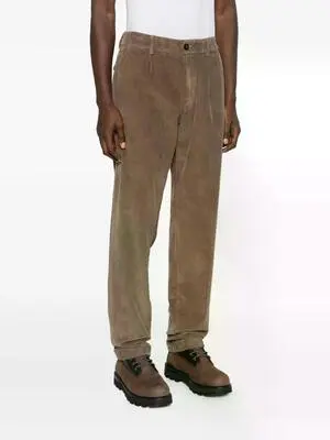 CRUNA Pleated Corduroy Trousers