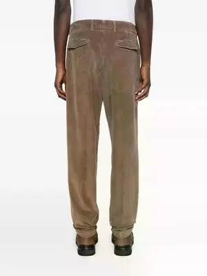 CRUNA Pleated Corduroy Trousers