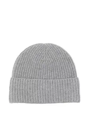 Moncler Cashmere Logo-patch Beanie