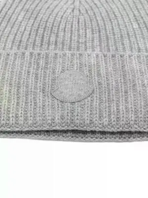 Moncler Cashmere Logo-patch Beanie