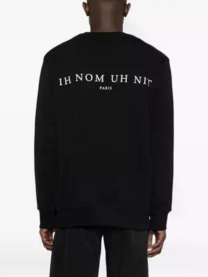IH NOM UH NIT Paisley-print Sweatshirt - Black
