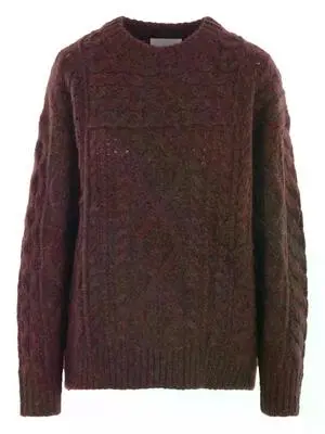 Isabel Marant Cable-knit Wool Sweater