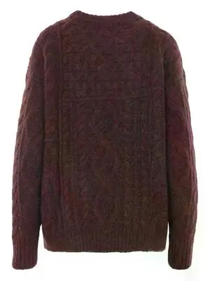 Isabel Marant Cable-knit Wool Sweater