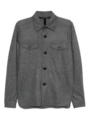 Harris Wharf London Shirt Jacket Outerwear For Men