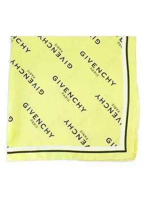 Givenchy Logo-print Silk Scarf