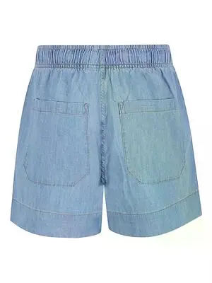 SOSUE Elastic-waistband Shorts - Blue