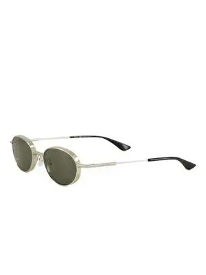 Alexander McQueen Oval Frame Sunglasses