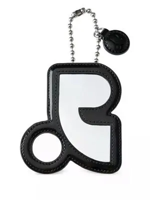 REST&RECREATION Mirror-embellished Keyring - Black