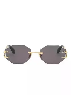 Roberto Cavalli Geometric-frame Sunglasses