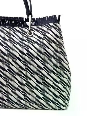 Emporio Armani Woven Tote Bag