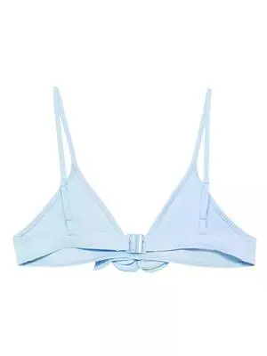 Coperni Bow-detail Ribbed Bikini Top