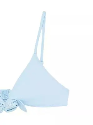 Coperni Bow-detail Ribbed Bikini Top