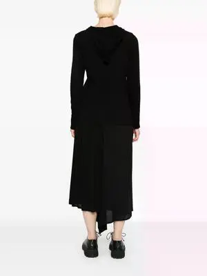 Yohji Yamamoto Wool Strap Hoodie