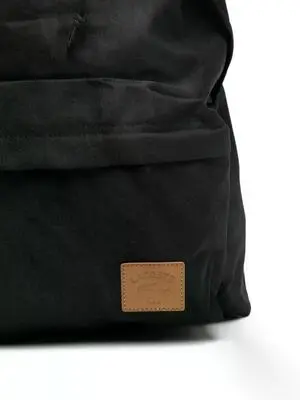 Lacoste Logo-patch Backpack - Black