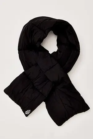 Free People Pixie Packable Puffer Scarf - Black