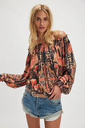 Free People Horizon Knit Top