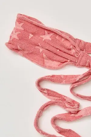 CURRIED MYRRH Marley Star Soft Headband - Pink