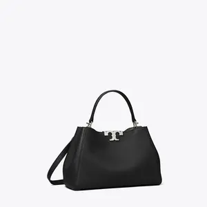 Tory Burch Medium Eleanor Soft Satchel - Black