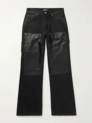 Amiri Black Wash Jeans For Men