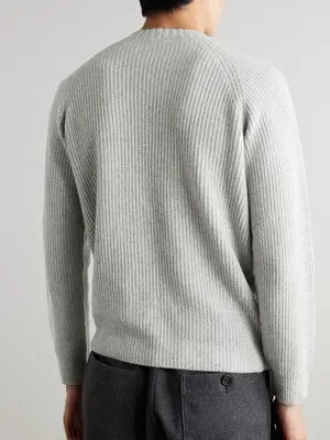 John Smedley Oxnard Recycled Cashmere And Wool-blend Sweater