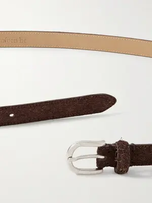 MFPEN 2cm Brushed-suede Belt