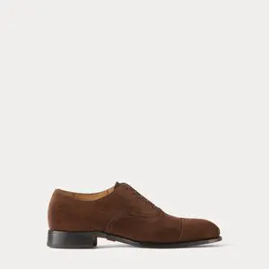 Ralph Lauren Denver Calf-suede Cap-toe Shoe