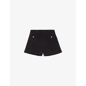 Maje Stretch Shorts For Women
