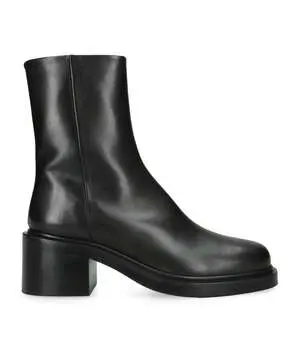 AeydĒ Teddy 65 Leather Ankle Boots