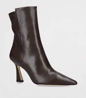 STUART WEITZMAN Leather Vinnie Ankle Boots