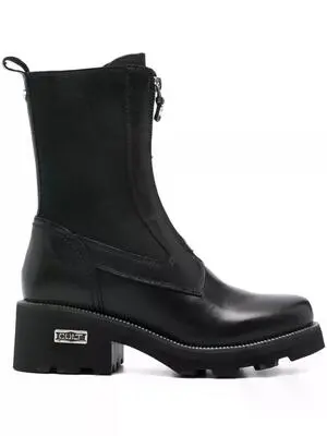 CULT Zip-front Leather Boots