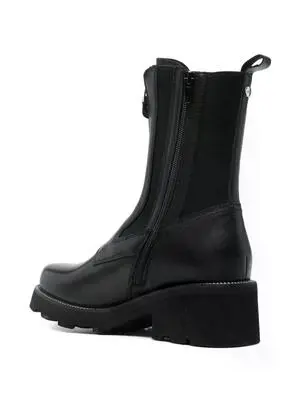 CULT Zip-front Leather Boots