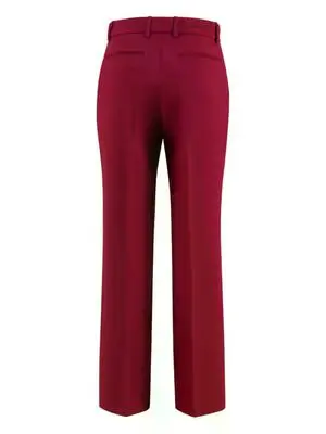 Gucci Crepe-texture Trousers