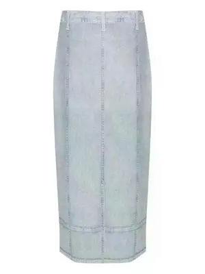 Rag & Bone Denim Panelled Skirt