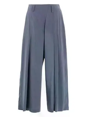 Y’s Pleated Wide-leg Trousers