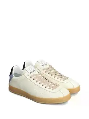 STKN Suede-panel Leather Sneakers