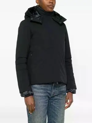 SAVE THE DUCK Hooded Puffer Jacket - Black