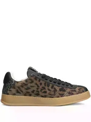STKN Leopard-print Glitter Sneakers