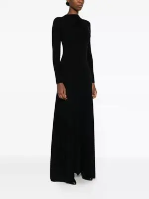 TOM FORD Long-sleeve Maxi Dress - Black