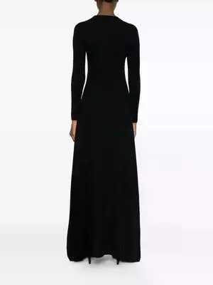 TOM FORD Long-sleeve Maxi Dress - Black
