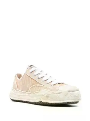 Mihara Yasuhiro Canvas Low Top Sneakers