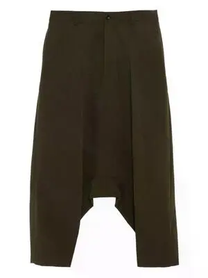 Comme Des Garçons Wool Drop-crotch Trousers