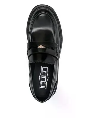 CULT Penny-strap Platform Loafers