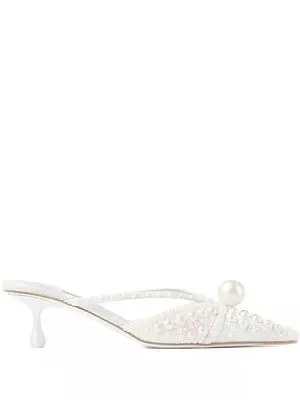 Jimmy Choo Criss-cross Mules Clogs For Women