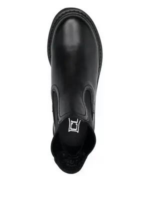 CULT Elastic-panelled Buckle Chelsea Boots