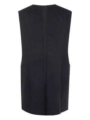 Rick Owens V-neck Wool Vest