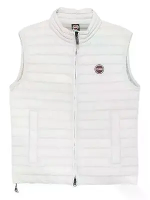 COLMAR Quilted Sleeveless Vest - White