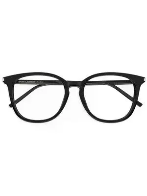 Saint Laurent Round-frame Glasses - Black