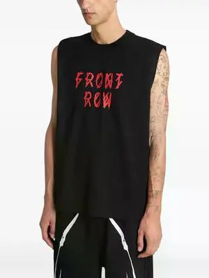 MUGLER Printed Sleeveless Vest