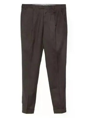 PT TORINO Virgin Wool Blend Straight-leg Trousers