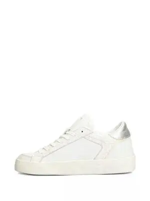D.a.t.e. Texture-leather Stripe Sneakers